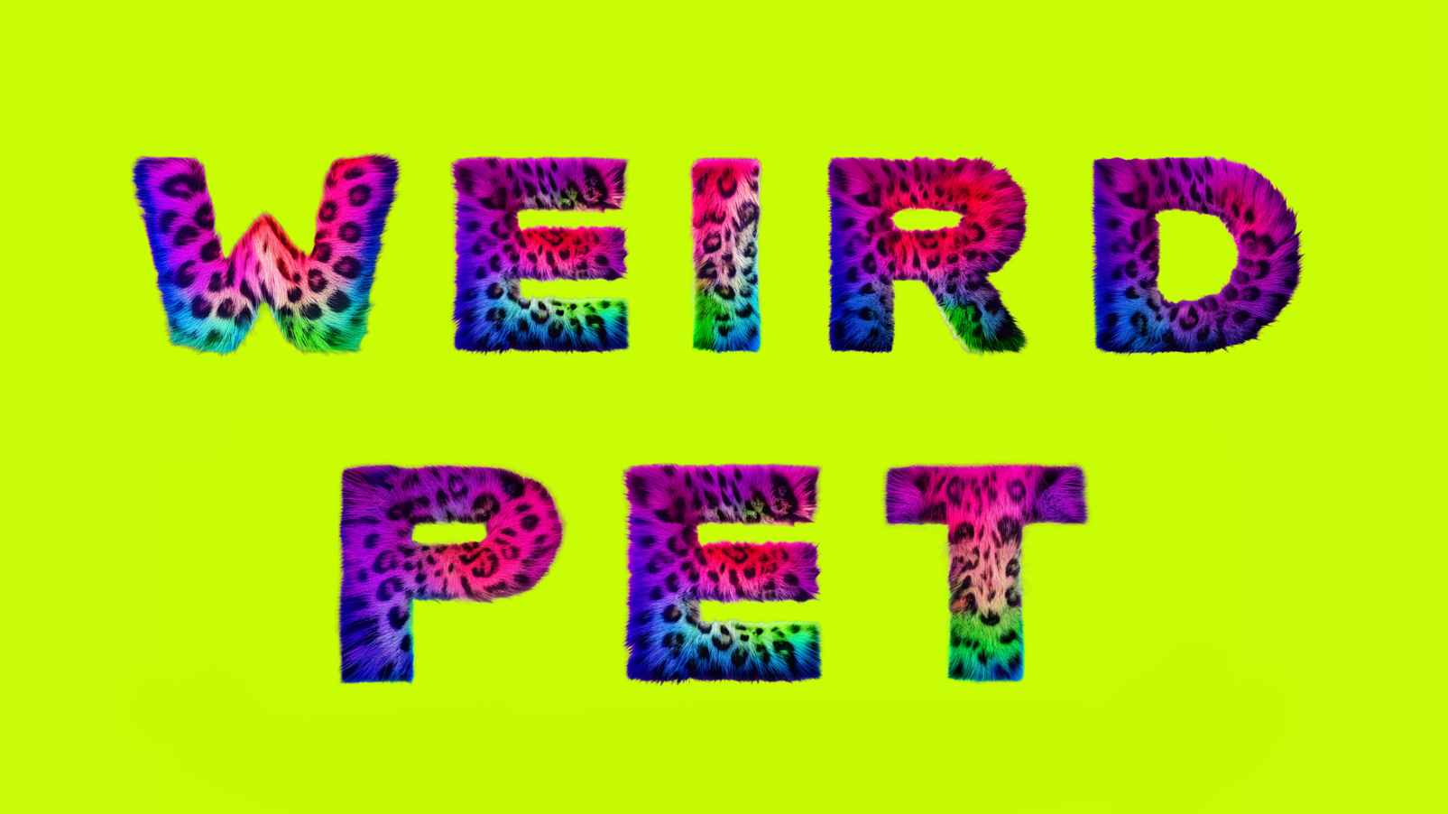 WEIRD PET